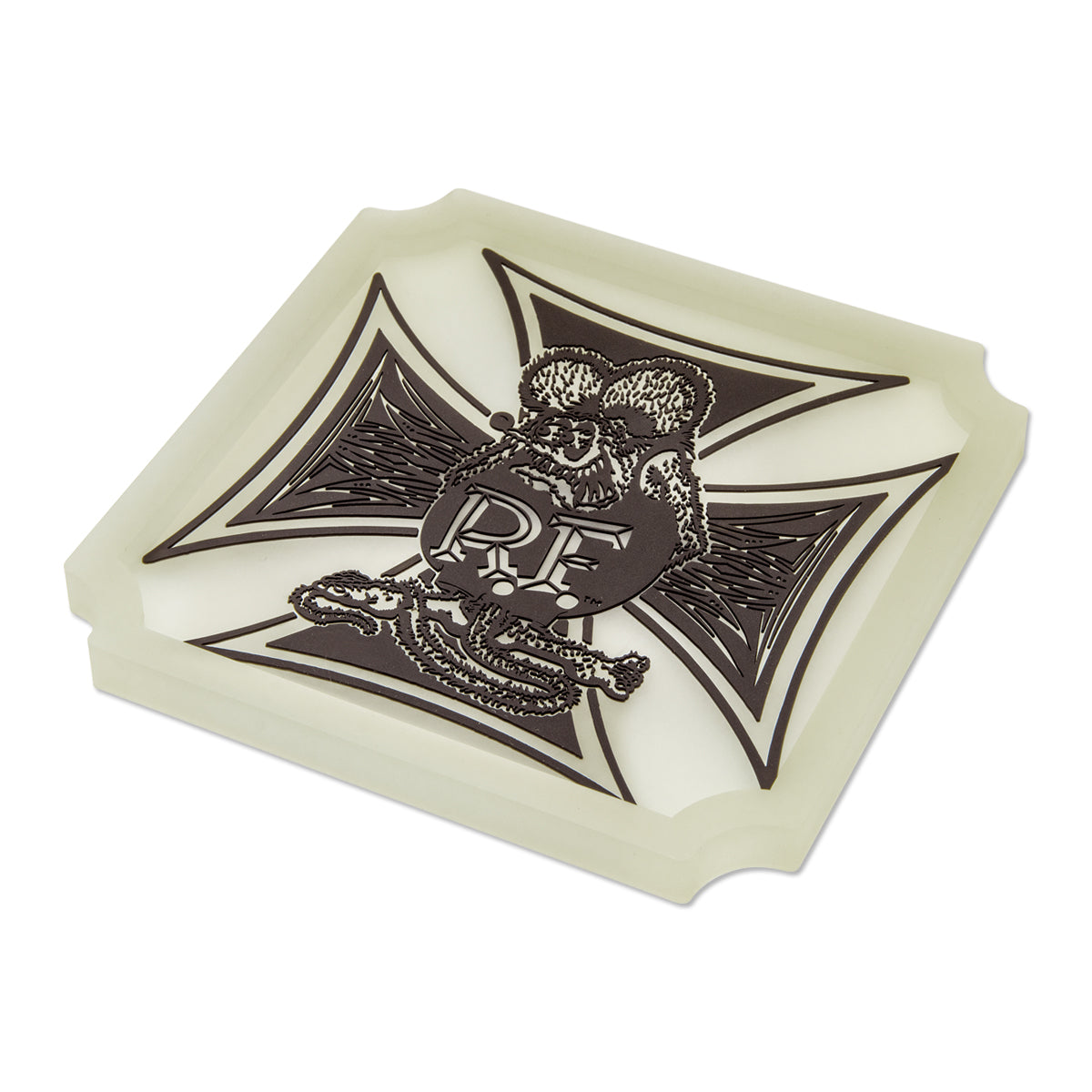 RAT FINK RUBBER TRAY IRON CROSS – Kool Kulture
