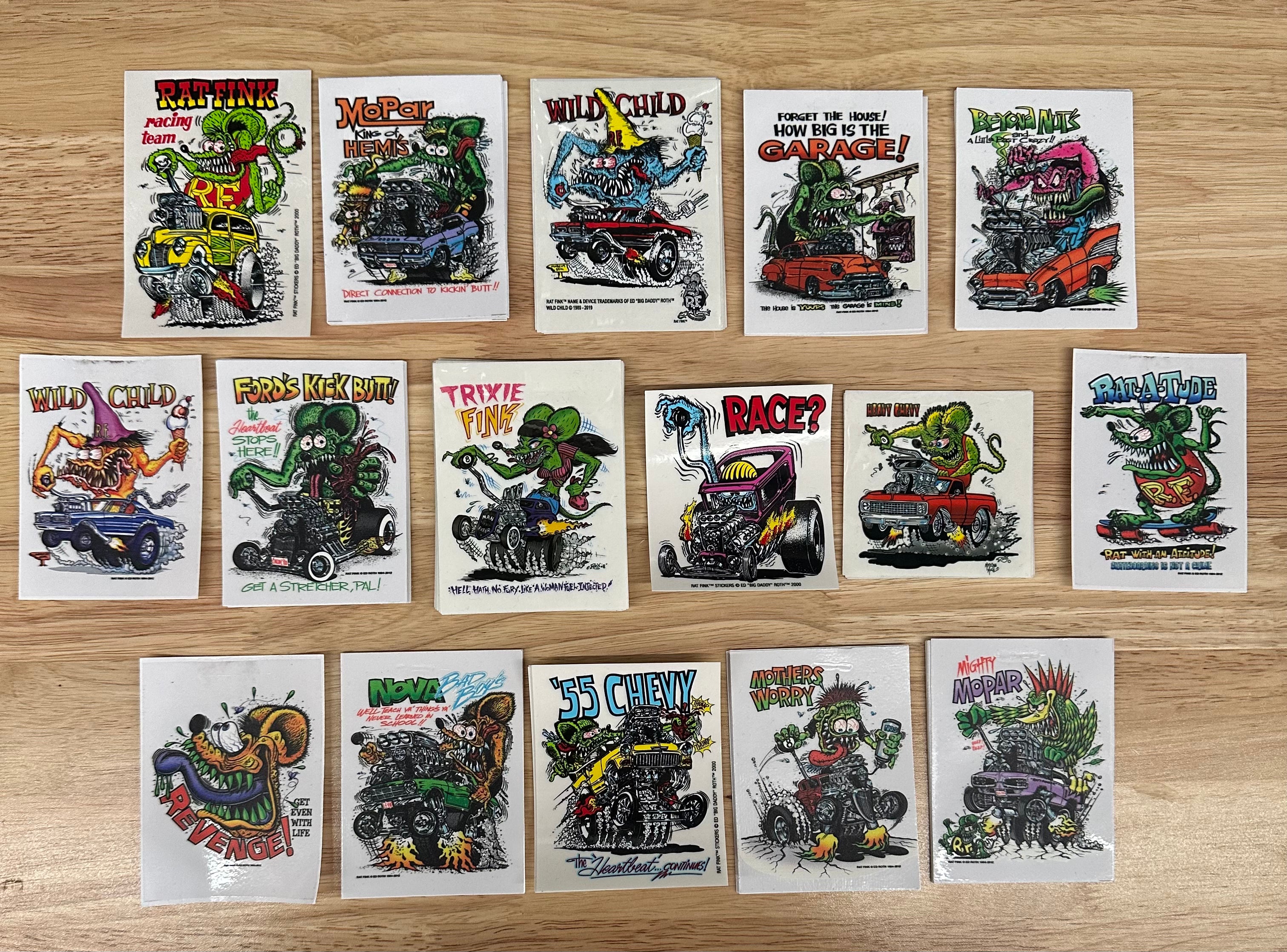 [OFFICIAL] RAT FINK MONSTER STICKERS – Kool Kulture