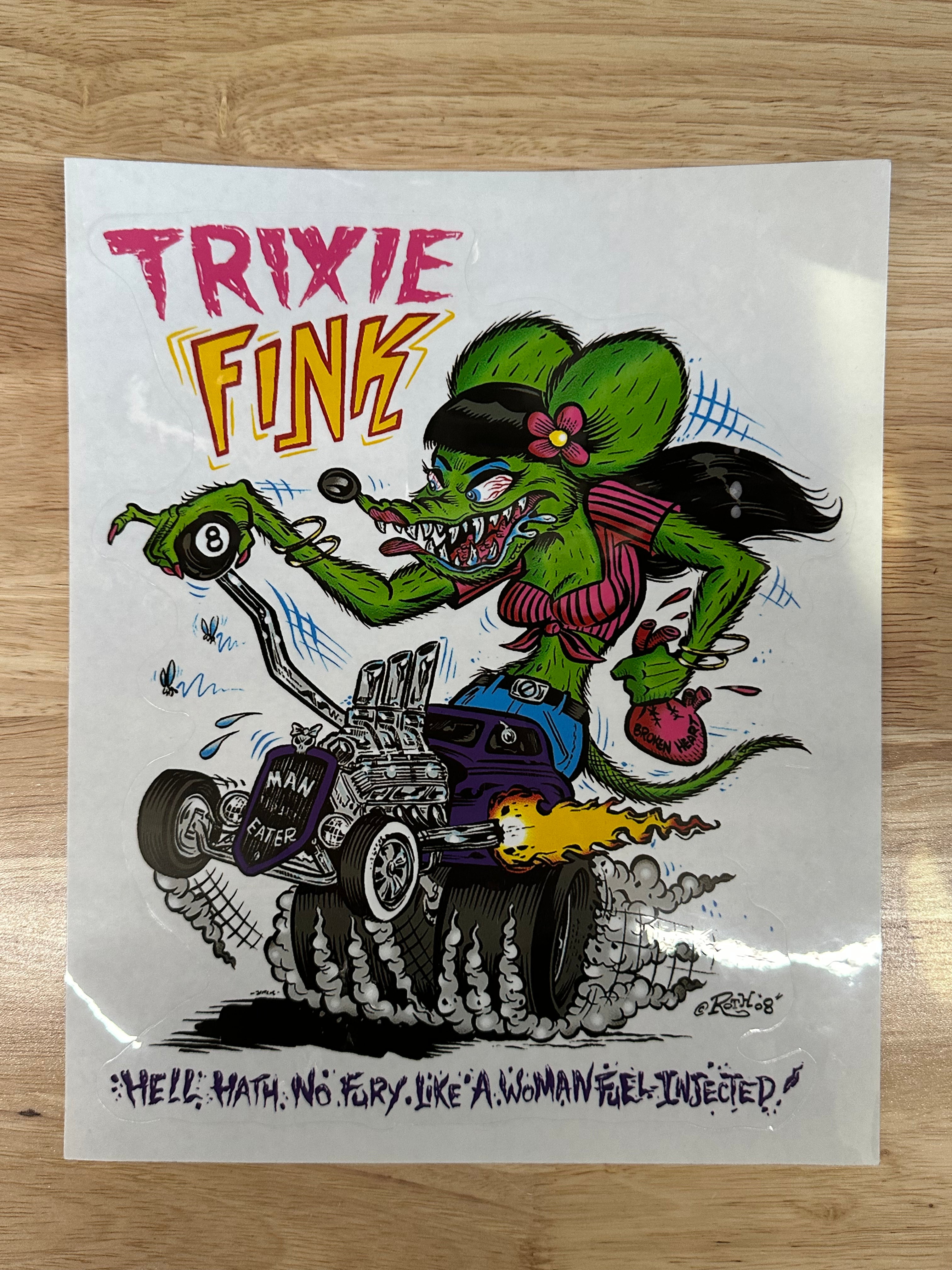 [OFFICIAL] TRIXIE FINK DECAL HUGE – Kool Kulture