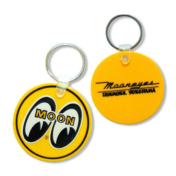 MOON ROUND SOFT VINYL KEY RING – Kool Kulture