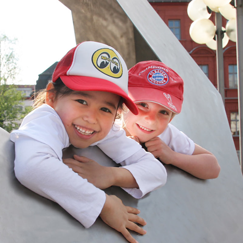 KIDS MOONEYES BASEBALL CAPS (ASSORTED COLOURS) – Kool Kulture