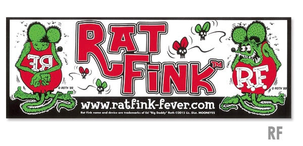 RAT FINK BUMPER DECAL – Kool Kulture