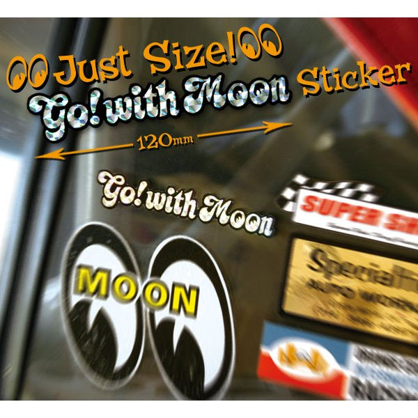 GO WITH MOON PRISMOON STICKER SMALL – Kool Kulture